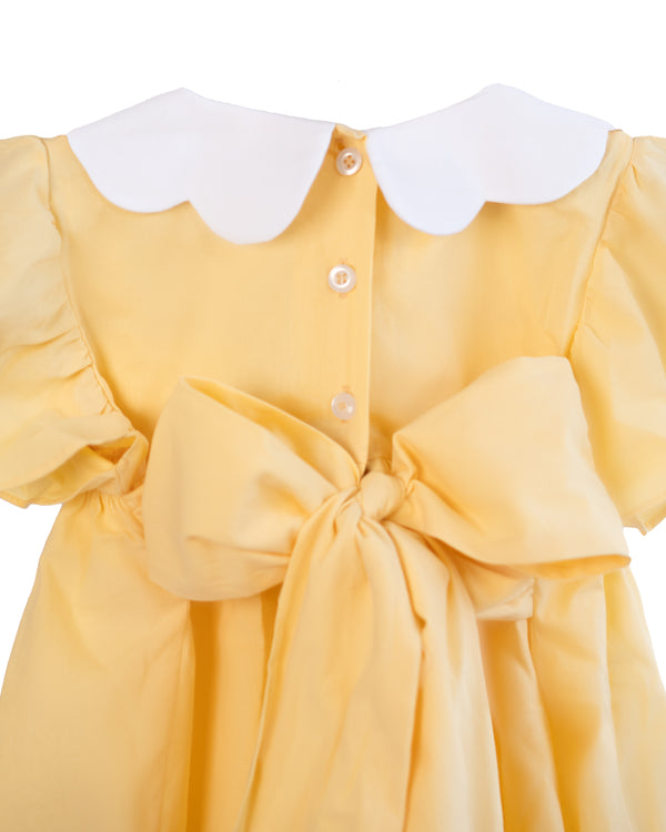 Alice Yellow Dress - Kirbee Designs